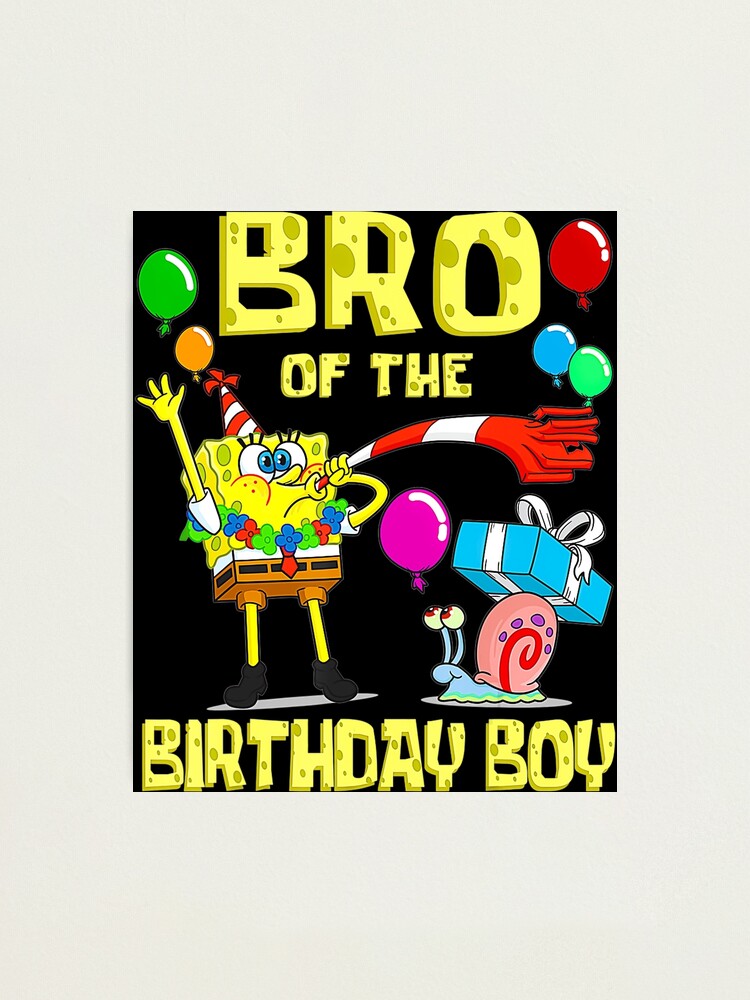 "Mademark x SpongeBob SquarePants - SpongeBob Brother of the Birthday ...