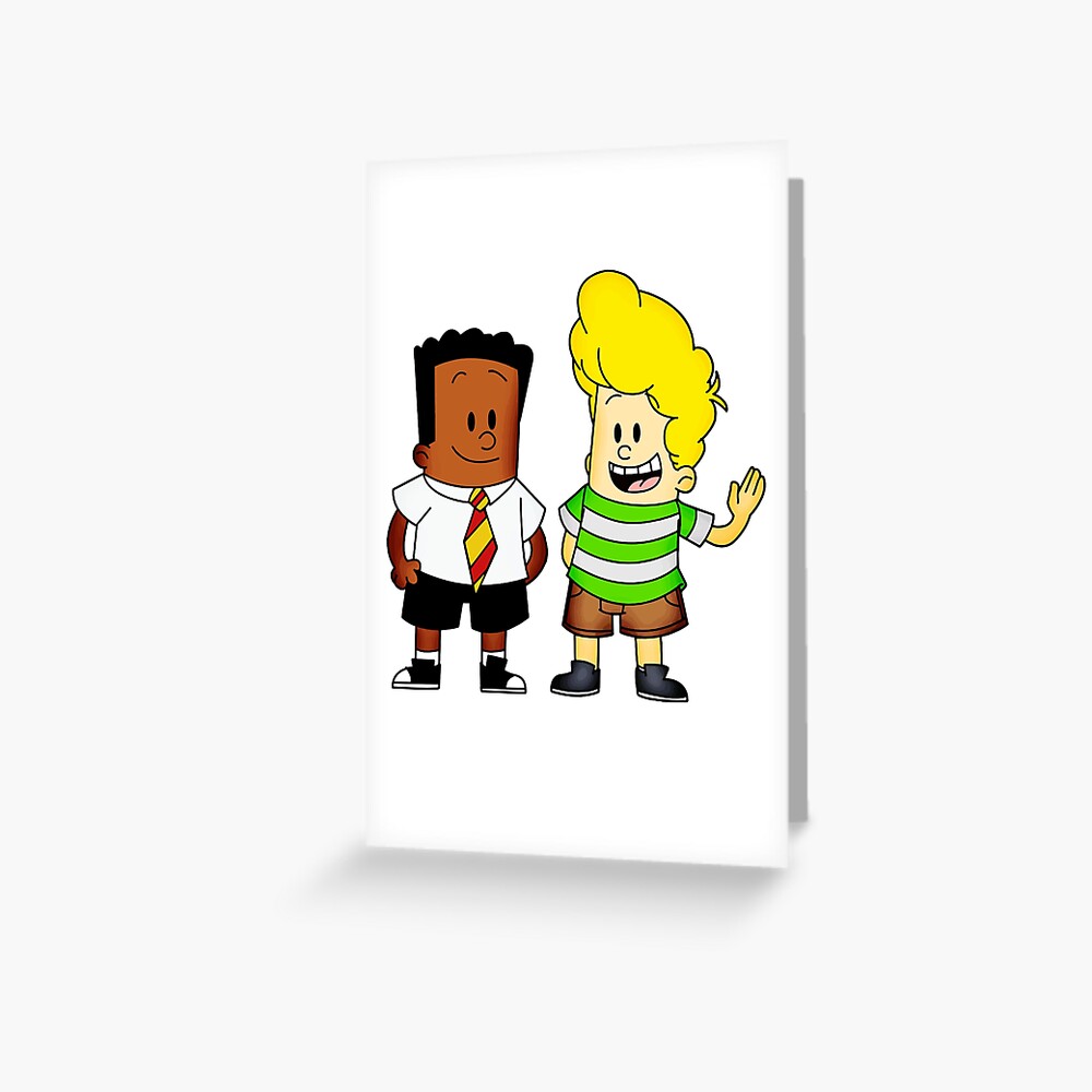 Tarjetas De Felicitación Más Que Impresionante Capitán Calzoncillos George Y Harold De