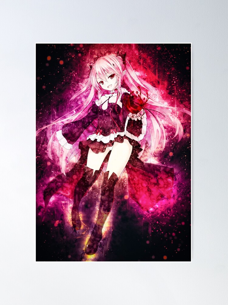 "Krul Tepes Seraph of the end" Poster for Sale by Spacefoxart | Redbubble