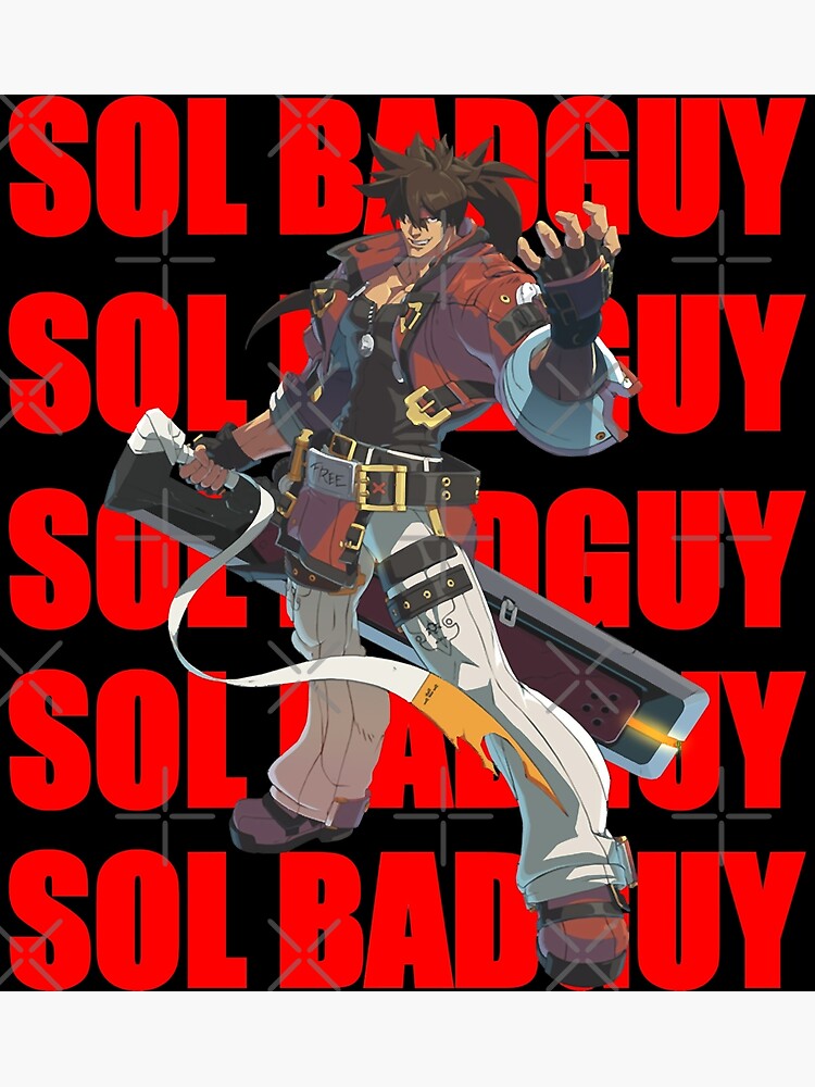 "Guilty Gear Strive Sol Badguy red guiltygear new movie film Fighting ...