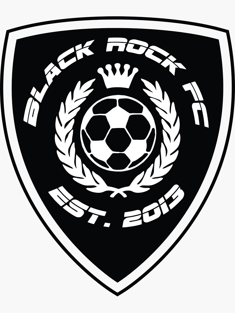 Pegatina «Logotipo de Black Rock FC usl» de chcasey | Redbubble