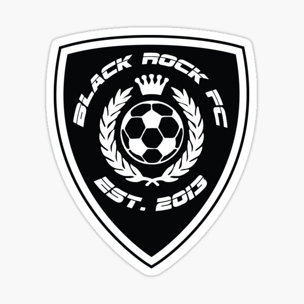 Pegatina «Logotipo de Black Rock FC usl» de chcasey | Redbubble