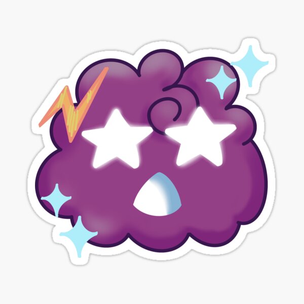 "much wow stormy cloud" Sticker for Sale by steffy101 | Redbubble