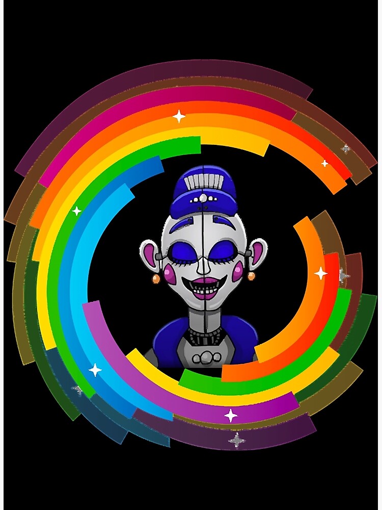 "Colorful FNAF Ballora " Poster for Sale by DamyanFalgo | Redbubble