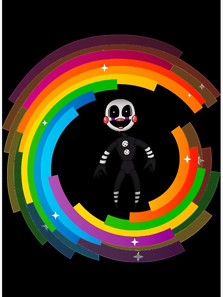 "Colorful FNAF Adventure Puppet " Poster for Sale by DamyanFalgo ...