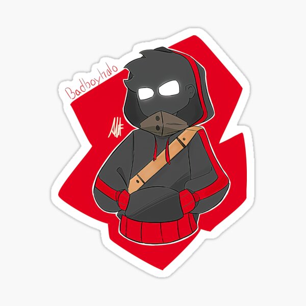 "Badboyhalo" Sticker by titanlevi | Redbubble