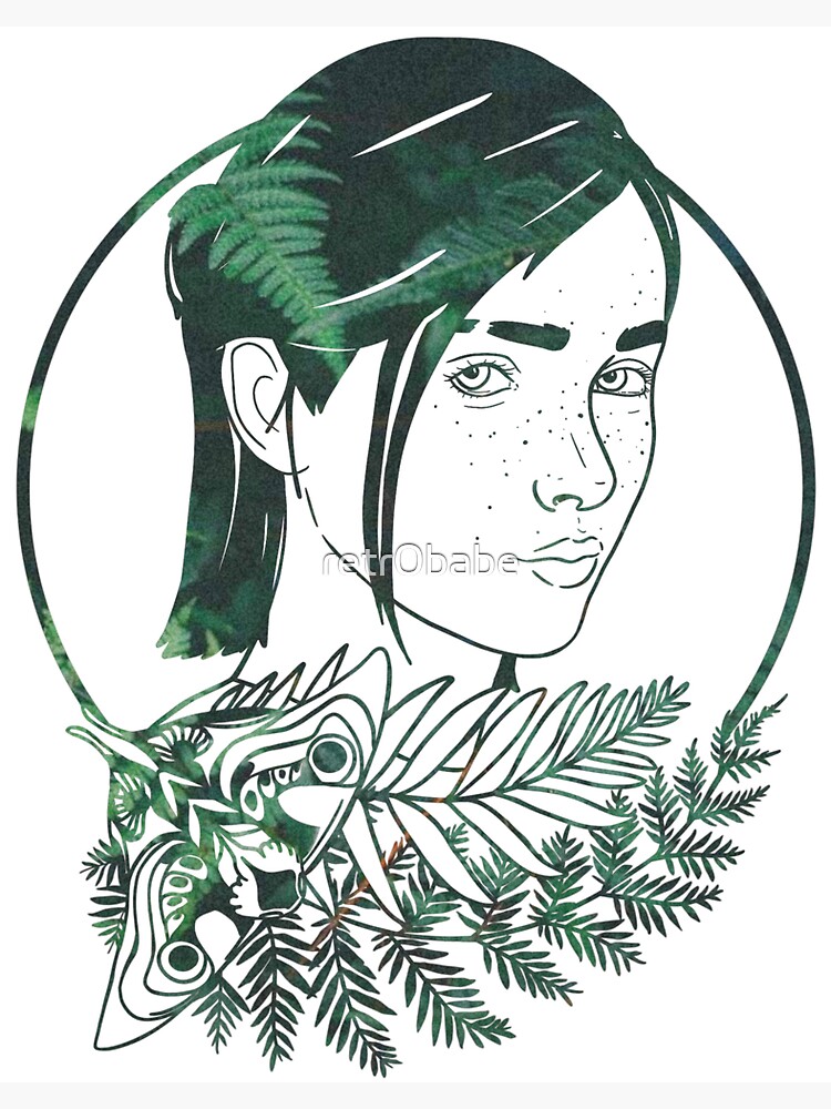 "Fern Ellie" Sticker for Sale by retr0babe | Redbubble