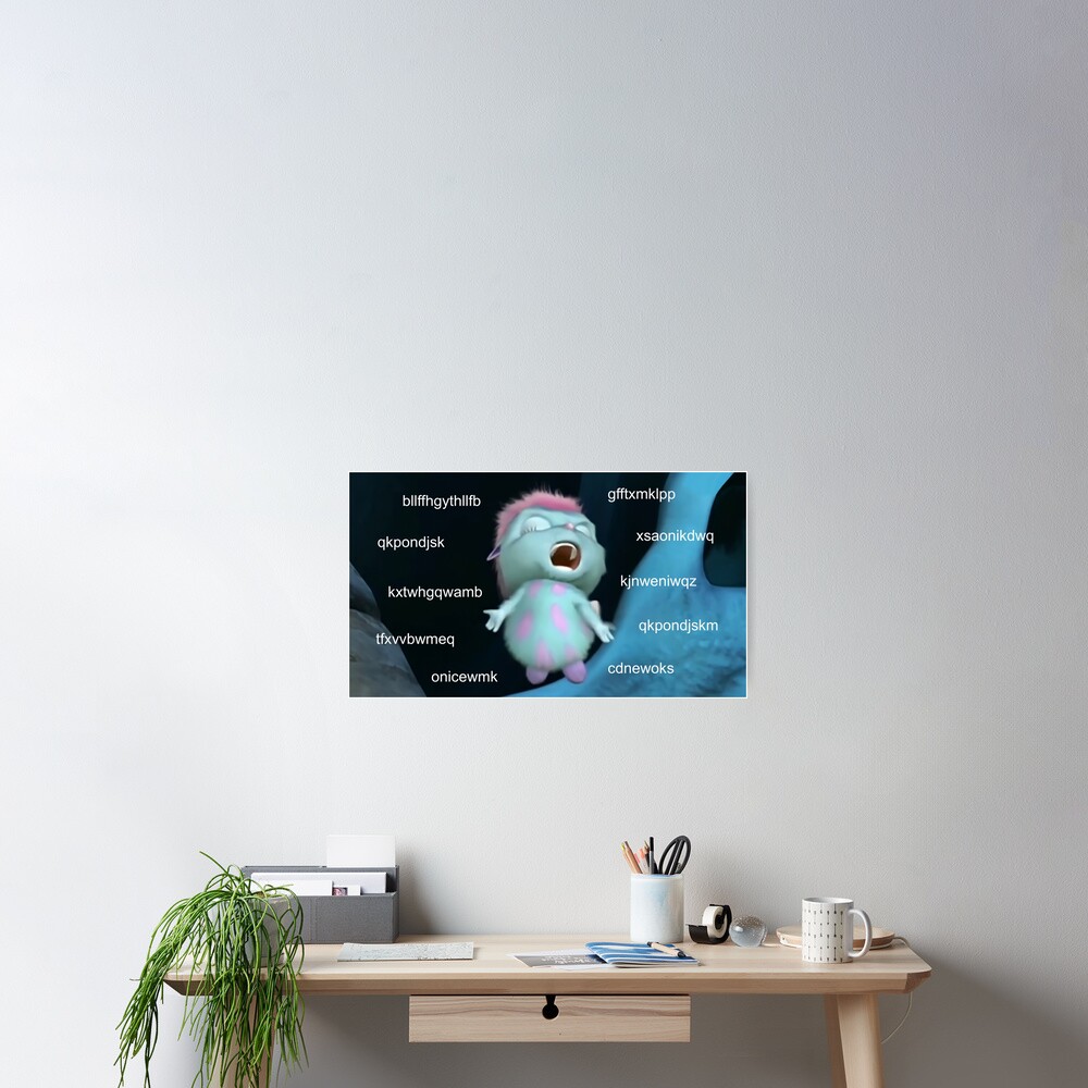 "Bibble Singing Opera Meme" Poster by Gonzine | Redbubble