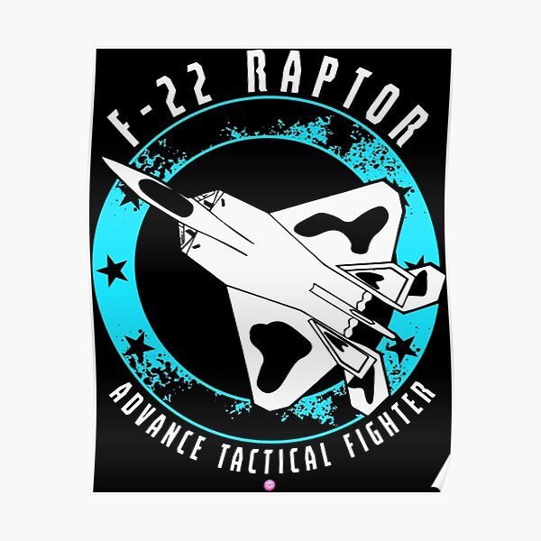 "F22 Fighter" Poster by korekan | Redbubble