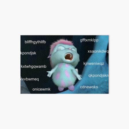 "Bibble Singing Opera Meme" Art Board Print for Sale by Gonzine | Redbubble