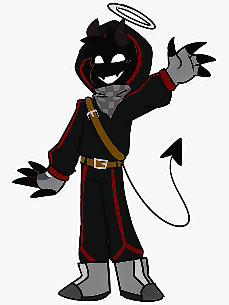 "Badboyhalo" Sticker by titanlevi | Redbubble