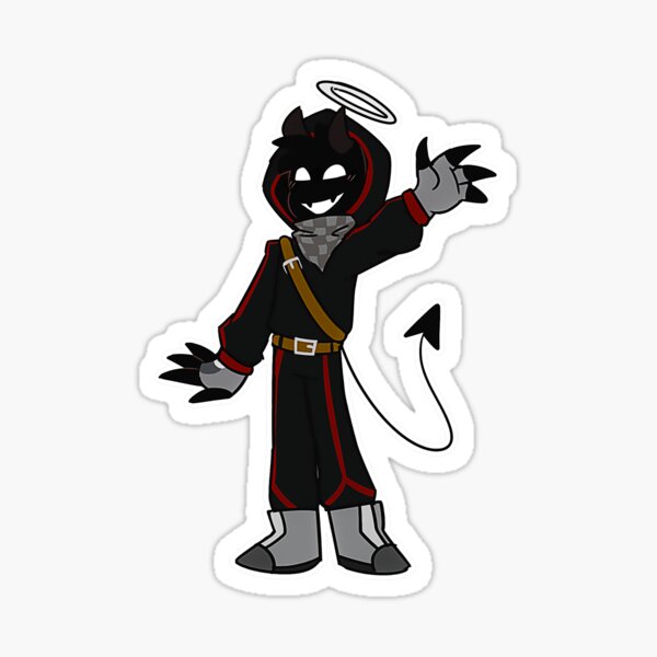 "Badboyhalo" Sticker by titanlevi | Redbubble