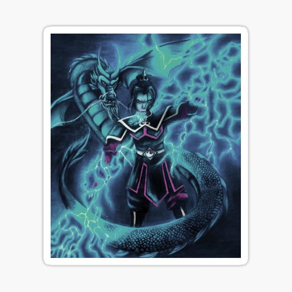 Azula Avatar The Last Airbender Sticker For Sale By Deerexart Redbubble