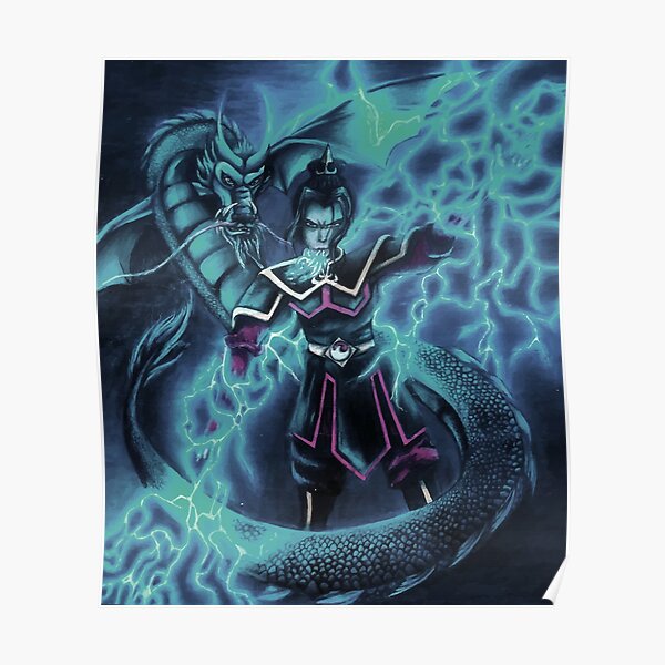"Azula - Avatar The Last Airbender" Poster for Sale by deerexArt ...