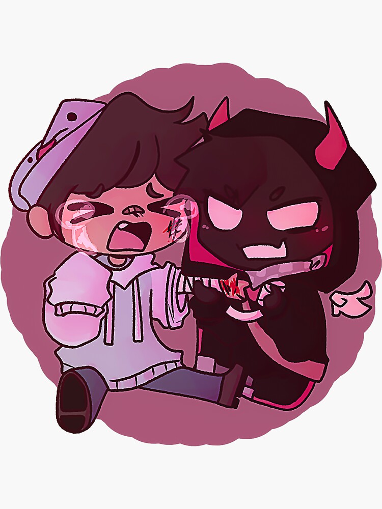 "Badboyhalo" Sticker by titanlevi | Redbubble