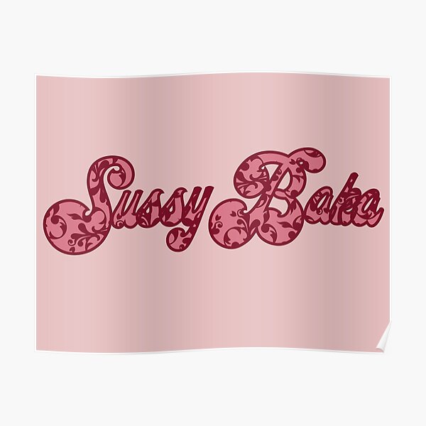 "Vintage Sussy Baka" Poster by onisam | Redbubble