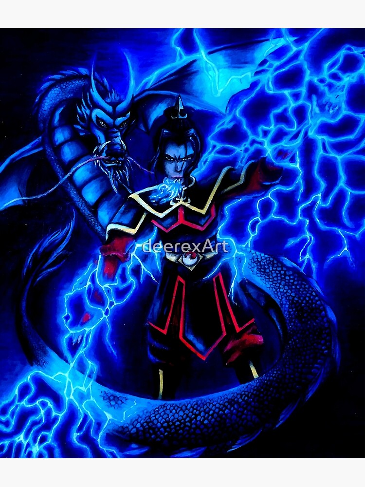 "Azula - Avatar The Last Airbender - Dark" Art Print by deerexArt ...
