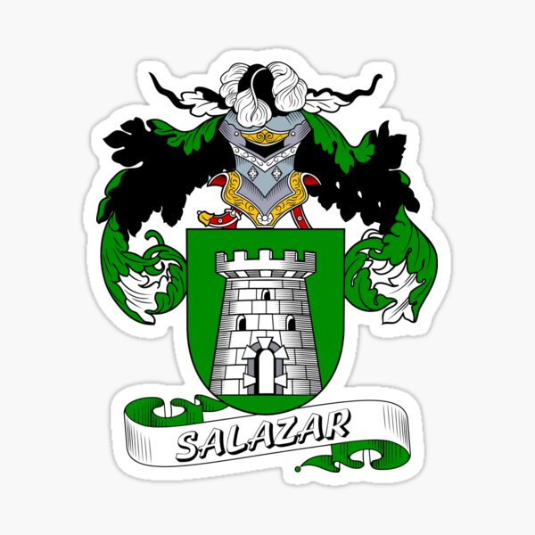 "Salazar" Sticker for Sale by HaroldHeraldry | Redbubble