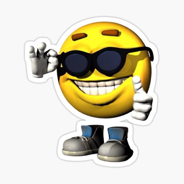 "Picardia Cool Emoji Daumen hoch Meme" Sticker von arowebeats | Redbubble