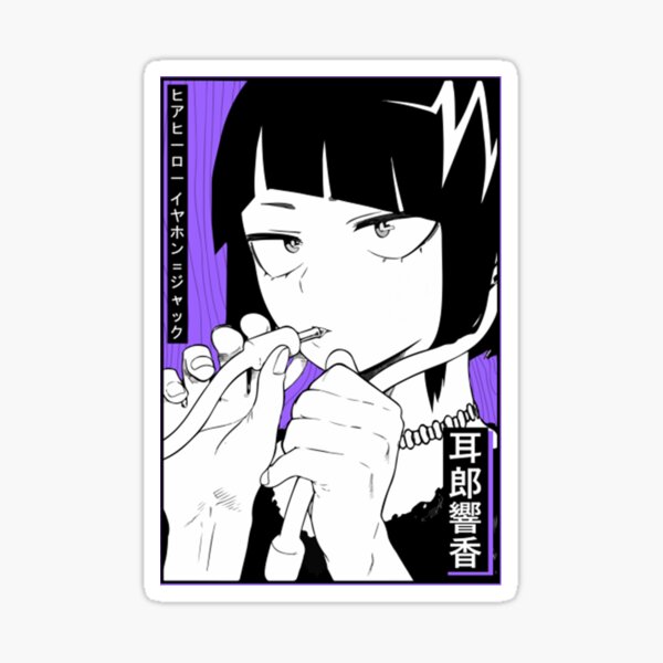 "kyoka jiro" Sticker for Sale by Kocsiskrisztian | Redbubble