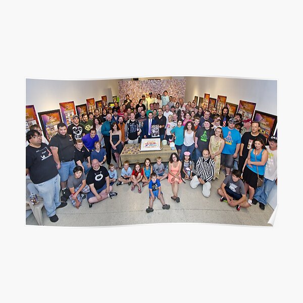 "Gallery group photo" Poster for Sale by datagod | Redbubble