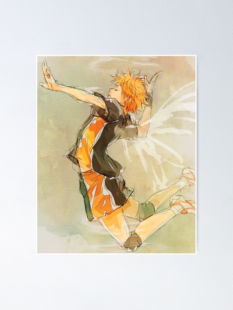 "Haikyuu!! Spike" Poster by banafria | Redbubble