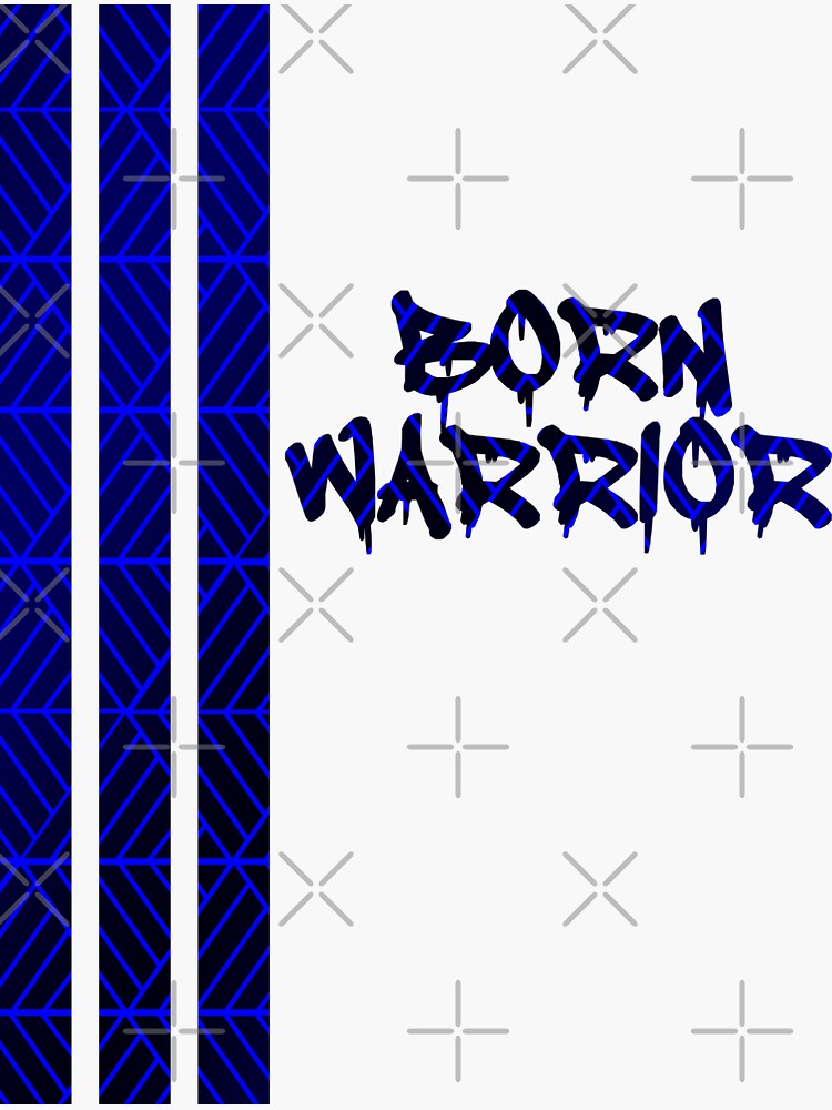 "Born Warrior Tribal" Sticker for Sale by UlaFine | Redbubble
