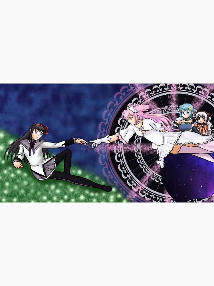 "Creation of Homura" Sticker for Sale by SailorMoonie | Redbubble