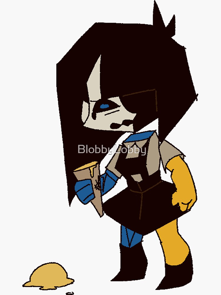 "fnf ena" Sticker for Sale by BlobbyLobby | Redbubble