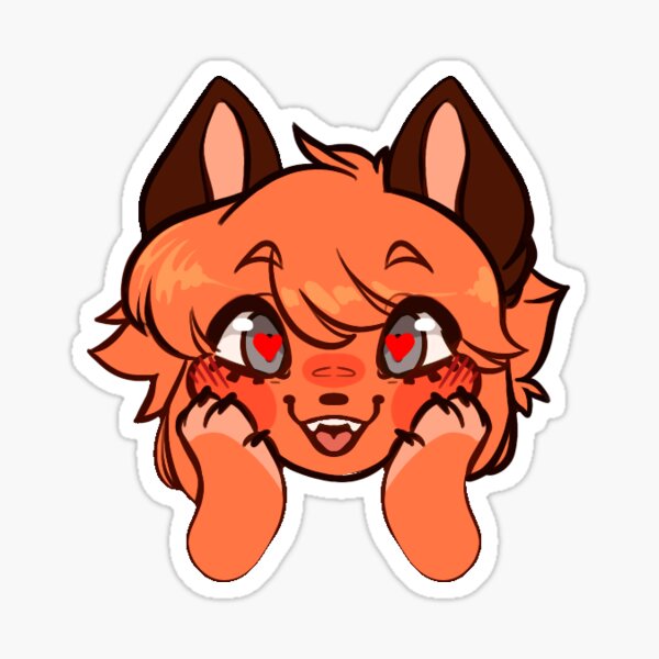 "Sarin!" Sticker for Sale by xstupidfurryx | Redbubble