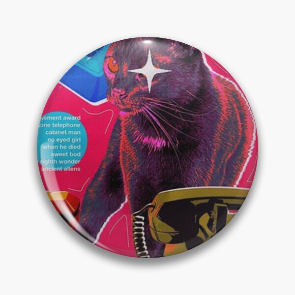 "spirit phone - lemon demon" Pin for Sale by laurenalexan | Redbubble