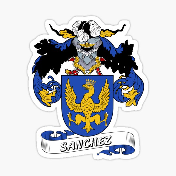"Sanchez" Sticker for Sale by HaroldHeraldry | Redbubble
