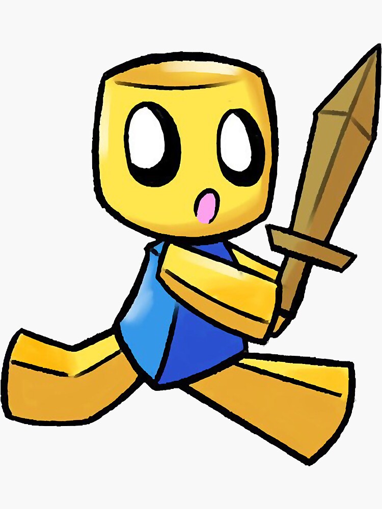 "Roblox Knight " Sticker for Sale by BartholRhyat | Redbubble