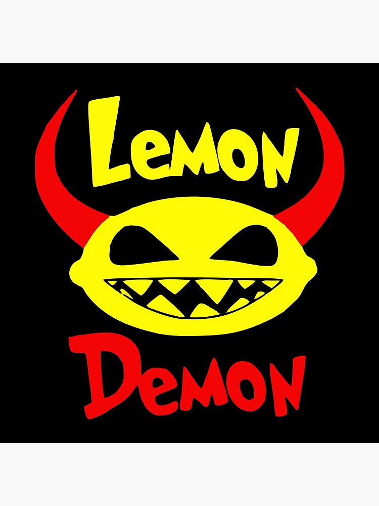 "LEMON DEMON logo" Poster for Sale by pideasta | Redbubble
