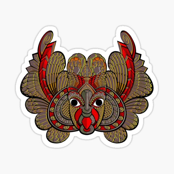 "Devil Face " Sticker for Sale by DevZara | Redbubble