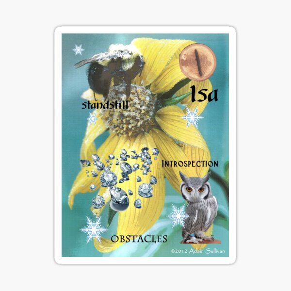 "I Isa" Sticker for Sale by AdairSullivan | Redbubble