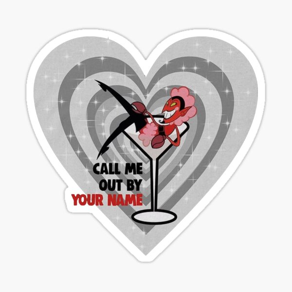 Pegatina «Lil Nas X Montero Devil, Call Me By Your Name Tee, camisa ...