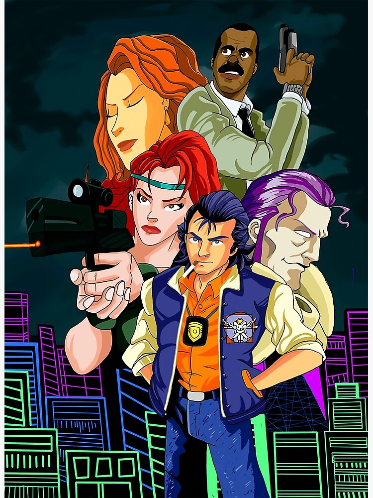"art policenauts" Poster by huldagisla | Redbubble