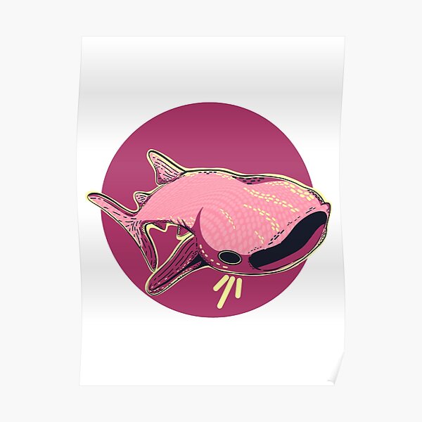 "Strawberry Lemonade Whale Shark" Poster for Sale by augusgus | Redbubble