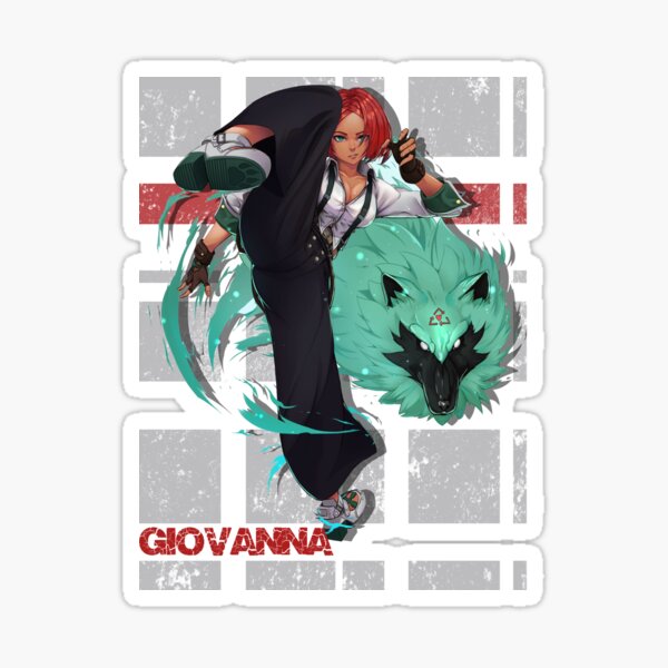 "guilty gear strive giovanna forever" Sticker for Sale by fields689k ...