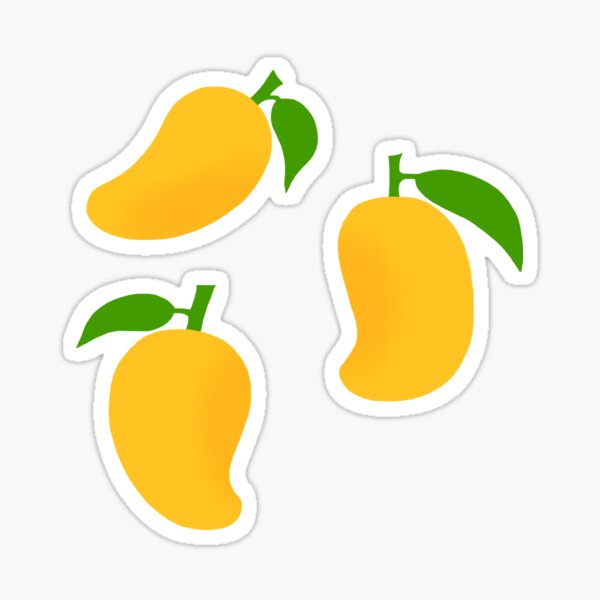 "Mango Sticker Pack" Sticker for Sale by zav2001 | Redbubble