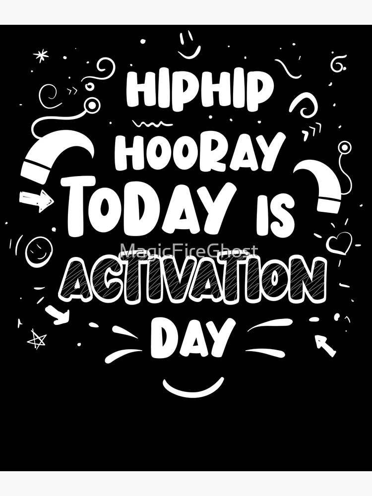 Cochlear Implant Activation Day Candidate Premium Matte Vertical Poster ...