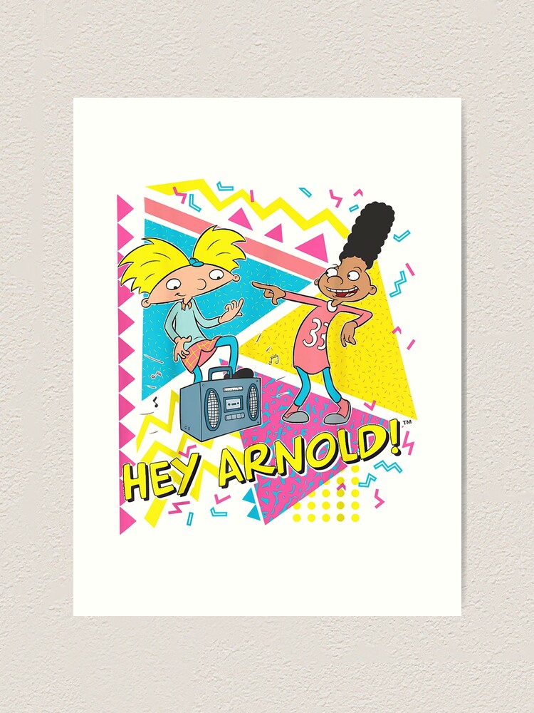 Impression artistique « Nickelodeon Hey Arnold Party Affiche Helga ...