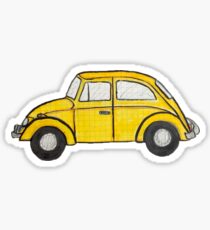 Vw Bug Stickers | Redbubble