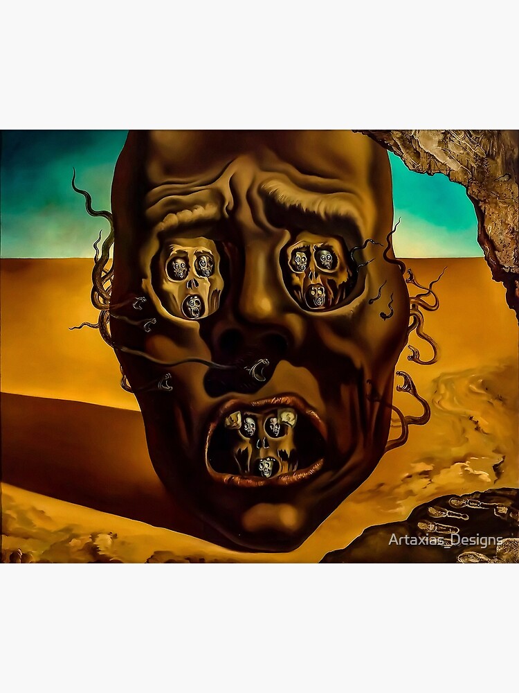 Salvador Dali Le Visage De La Guerre EEN RIJK AANBOD AAN KUNST VAN
