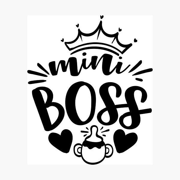 "mini boss" Photographic Print by alexrow | Redbubble