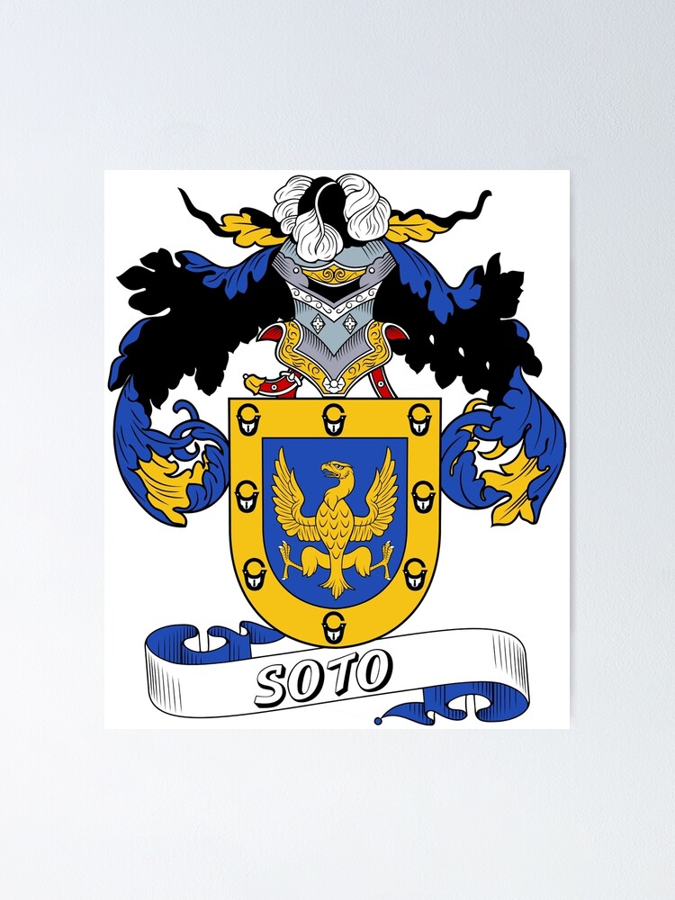 "Soto" Poster for Sale by HaroldHeraldry | Redbubble