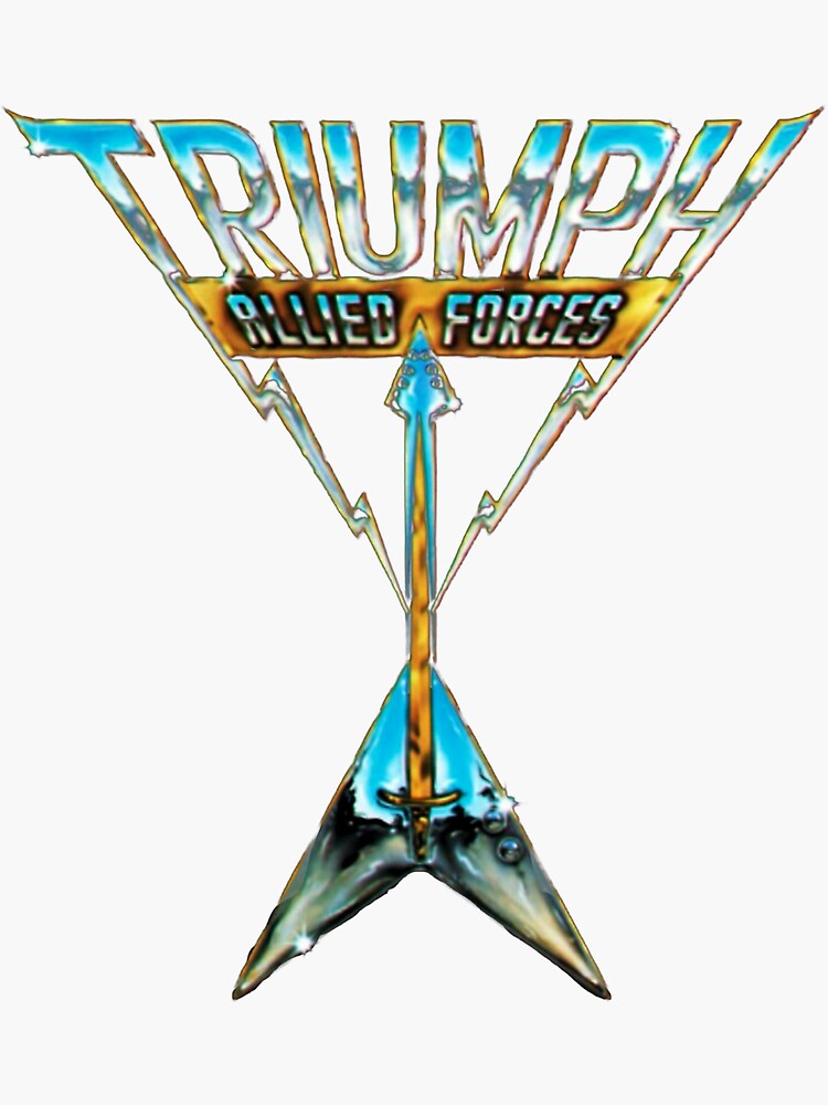 "Triumph Band T Shirt 20 Shirt" Sticker for Sale by AlexandraHaro ...