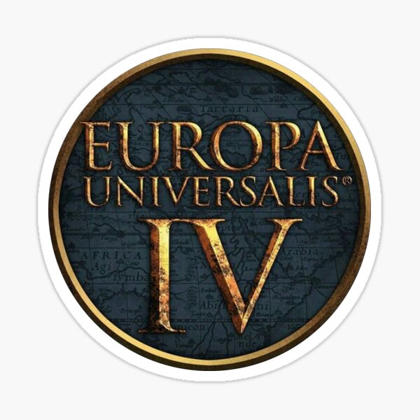 Pegatina «Logotipo de Europa Universalis IV» de JaroNT | Redbubble