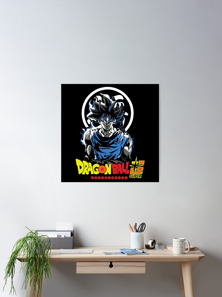 " goku ultra logo" Poster by cremadesign | Redbubble